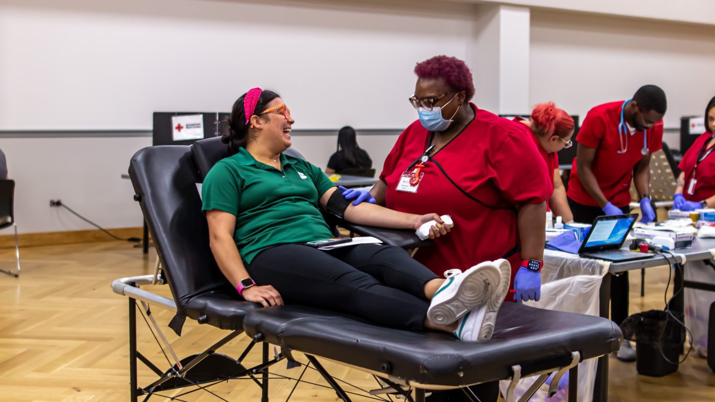 Summer blood drive collects 53 units - Auxiliary Services