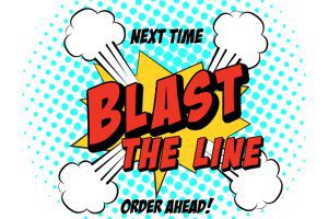 Blast the line with mobile ordering - Auxiliary Services