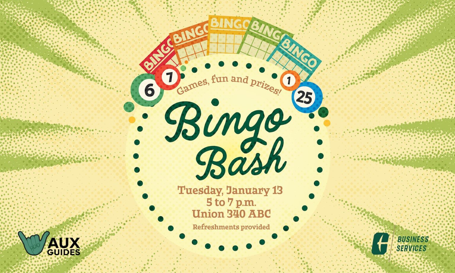 Niner Aux Guide Bingo Bash - Auxiliary Services
