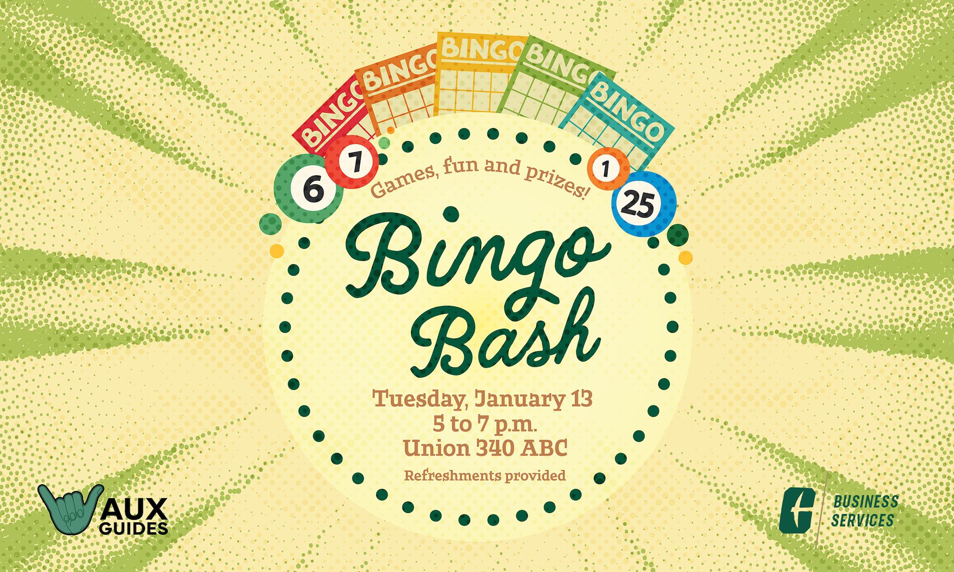 Niner Aux Guide Bingo Bash - Auxiliary Services